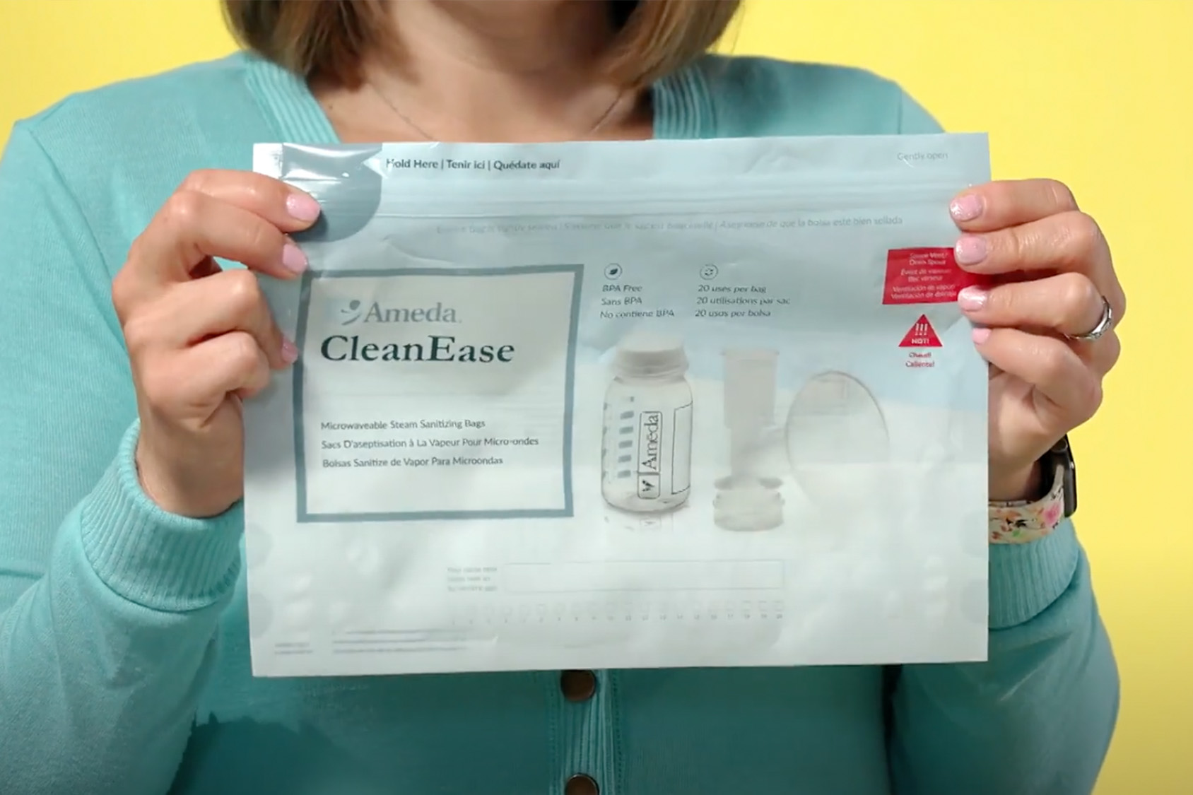 How To Use Ameda CleanEase Microwaveable Sanitization Bags | Mother’s Choice Products
