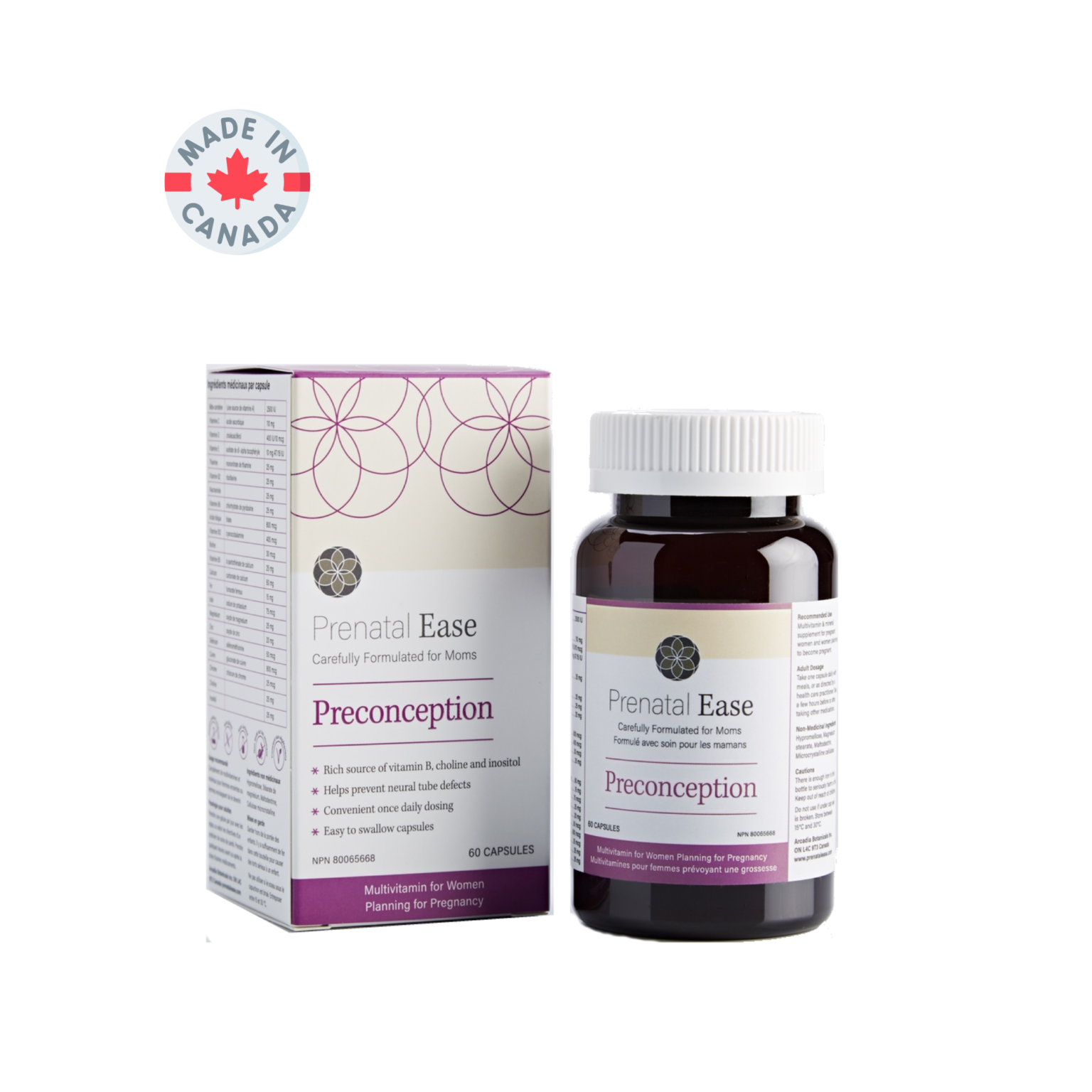 Prenatal Ease - Preconception - Mothers Choice Products